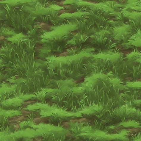 Stylized Grass Seamless Texture By Zames1992d