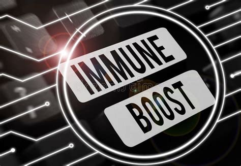 Writing Displaying Text Immune Boost Concept Meaning Being Able To