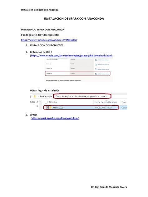 Instalando Spark Con Anaconda Manualito Pdf Pdf Arquitectura De Computadores Tecnología