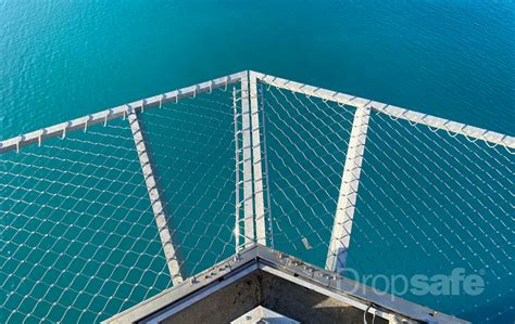 Dropsafe Helideck Perimeter Safety Net Dropped Object Prevention