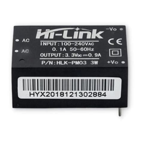 Mikrobot HLK PM03 Power Supply 240V 3 3V 3W 0 9A Inverter