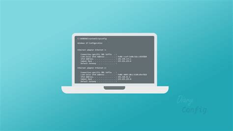 Konfigurasi Ip Melalui Command Prompt Diary Config