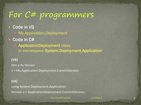 Advanced Clickonce Deployment Techniques By Suthep S Greatfriendsbiz