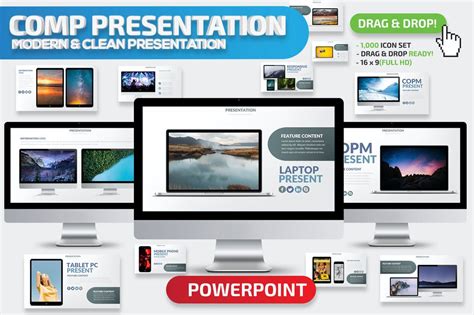 12 Best Powerpoint Mockup Templates Mockuptree