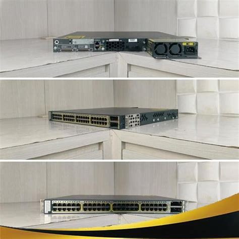 Jual Scp Switch Cisco Catalyst 3750 E Series Poe Ws C3750e 48td Se V08 Shopee Indonesia