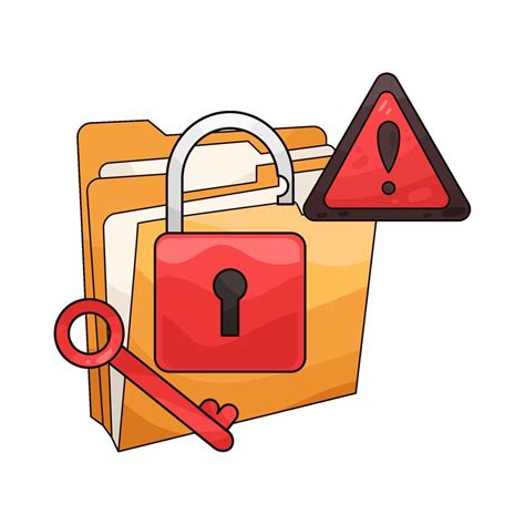 Malicious Folders Put Data At Risk Illustration 49969152 Vector Art At
