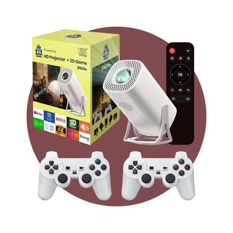 Proyector 2 En 1 Smart Console Branovi