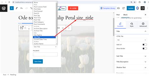 How To Add Dynamic Content In Gutenberg
