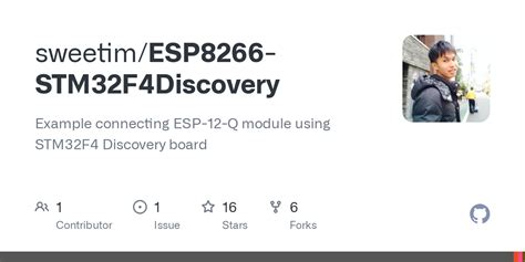 Github Sweetimesp8266 Stm32f4discovery Example Connecting Esp 12 Q Module Using Stm32f4