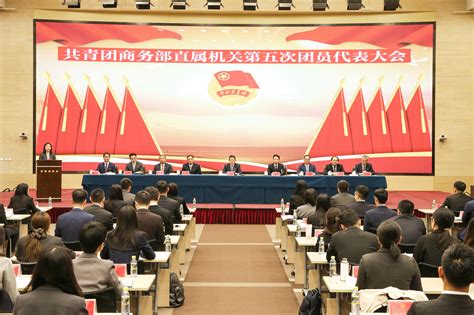 共青团商务部直属机关第五次团员代表大会胜利召开