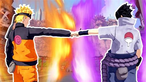 Naruto And Sasuke Fusion Attack