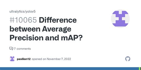 Difference Between Average Precision And Map · Issue 10065