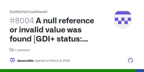 A Null Reference Or Invalid Value Was Found Gdi Status Invalidparameter · Issue 8004