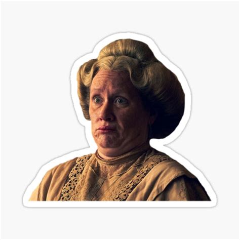 Lady Fanny Ghosts Bbc Sticker For Sale By Jessblakemore Redbubble