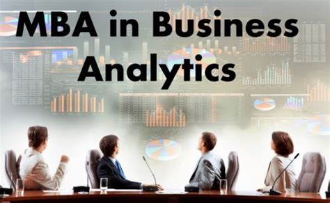 Mba In Business Analytics