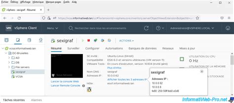 Deploy Sexigraf On Vmware Vsphere 67 To Generate Graphics For Your Esxi Hosts And Vcsa Vmware