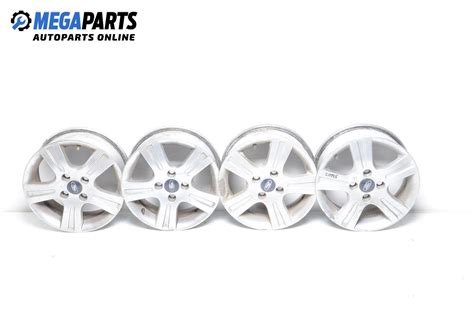 Алуминиеви джанти за Ford Fiesta V Hatchback 11 2001 03 2010 15 цола ширина 6 Цената е за