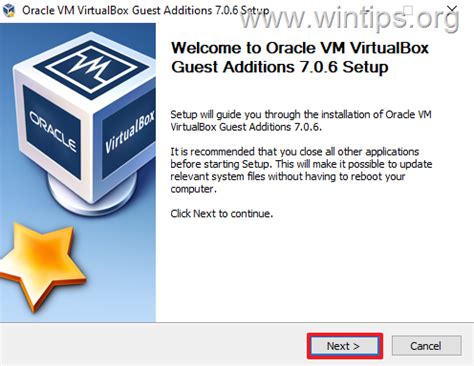FIX VirtualBox Could Not Open Guest Session VERR NOT FOUND When Upgrading Guest Additions