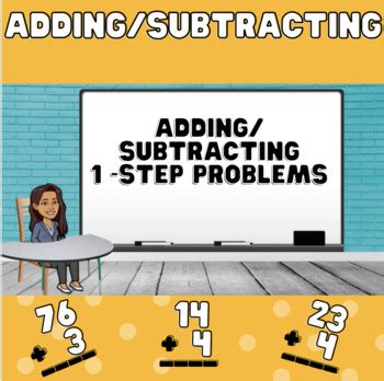 Adding Subtracting 1 Step Word Problems By Shany001 TPT