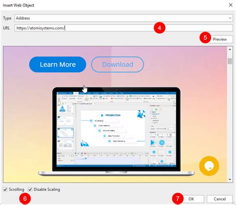 How To Insert Web Objects In ActivePresenter 9