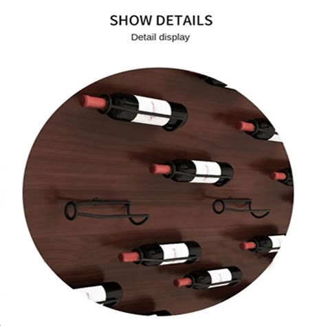 Настенный держатель для вина металлическая подставка для хранения ликера пива шампанского