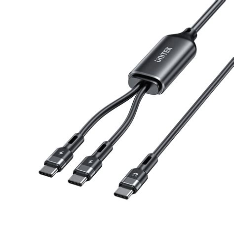 Pd100w 2 In 1 Usb C Cable Unitek