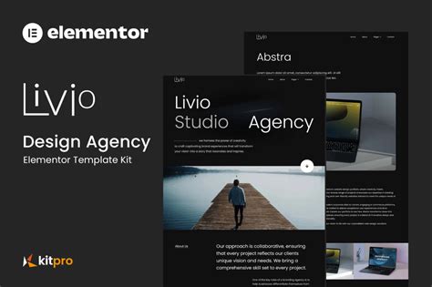 Livio Design Agency Elementor Template Kit
