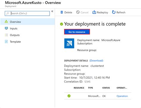 Quickstart Create An Azure Data Explorer Cluster And Database Azure