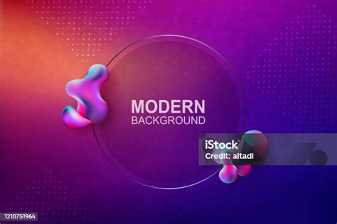 모자이크 추상 타원형 모양과 화려한 테두리와 둥근 프레임 화려한 파란색 배경 가리기에 대한 스톡 벡터 아트 및 기타 이미지 가리기 금속의 기하 도형 Istock