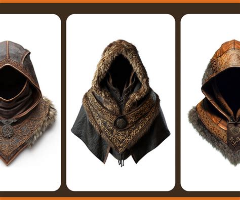 Artstation 300 Medieval Leather Hood Concept And Reference Artworks
