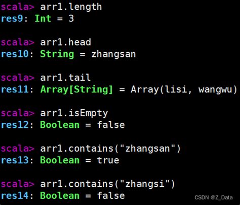 Scala基础一常用数据类型 scala基本数据类型 CSDN博客
