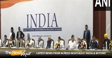 India Bloc Meeting Begins Seat Sharing Likely On Agenda