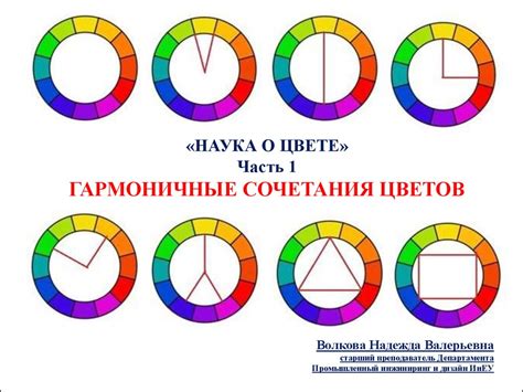 Гармоничные сочетания цветов презентация онлайн