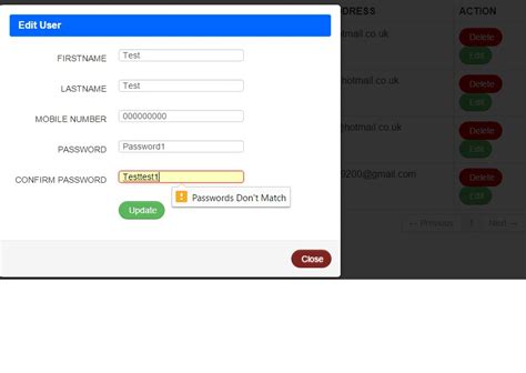 使用模态窗体编辑多个用户（javascript，html）前端 Csdn问答