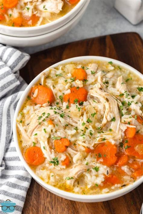 Instant Pot Chicken And Rice Soup The Country Cook