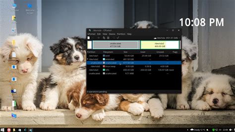 How To Recover A Home Partition Marked As Unallocated Tutorials And Guides Zorin Forum