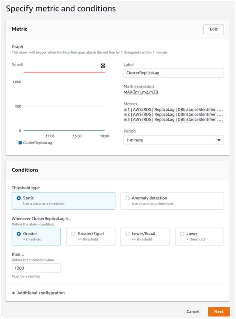 Tutorial Creating An Amazon Cloudwatch Alarm For Multi Az Db Cluster