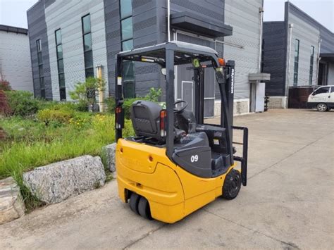 전기지게차전동지게차코마츠 1톤 좌승식 전동지게차 2단마스트3m 2014년식 회전반경 좋은 미니지게차 팝니다 네이버 블로그