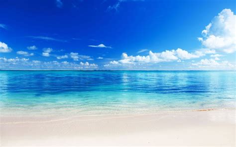 밝고 반짝이는 바다~~ 겨울바다보다는 역시 여름바다가 더 좋아요ㅋㅋ Beach Background Beach Wallpaper Ocean Sky