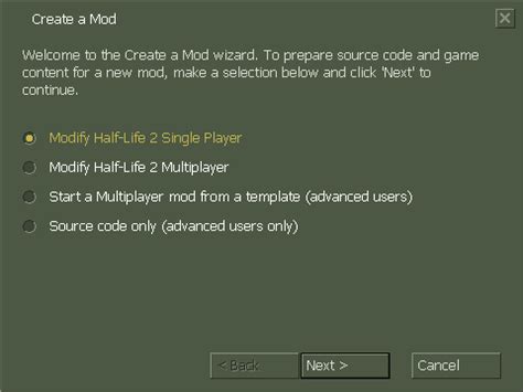 Create Mod
