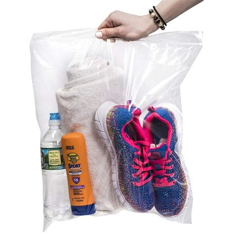 Pack Of 25 Big Resealable 35 Gallon Large Freezer Bags For Moving Packaging Storage Meal