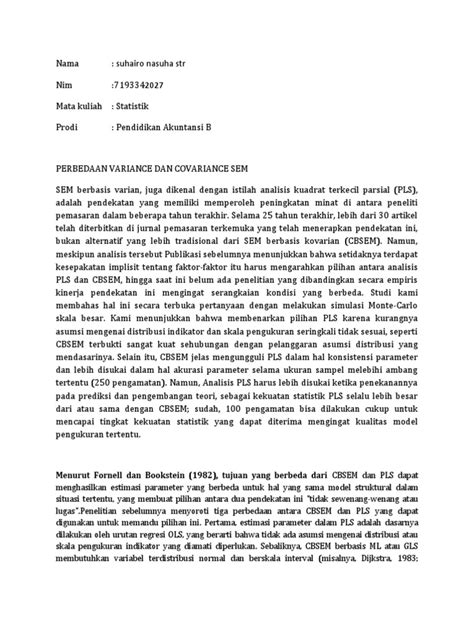 Variance Vs Covariance Pdf