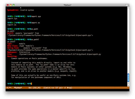 [emacs python] ipython과 emacs ~ seorenn sigsegv