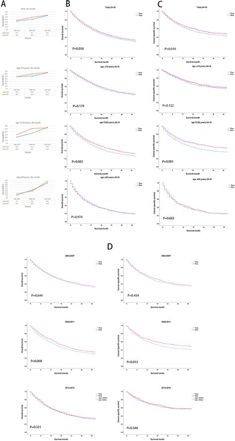 Prognostic Significance Of Age Sex Race And Socioeconomic Status In Patients With Stage Iii