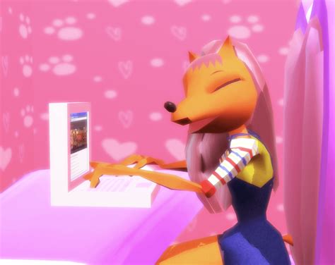 I Also Do 3d Art And Heres My Fox Oc Roxie R Originalcharacter