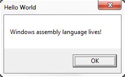Assembly Language Windows Programming Big Mess O Wires
