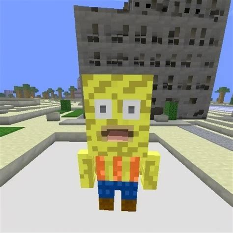 Spongebob In Minecraft Animation