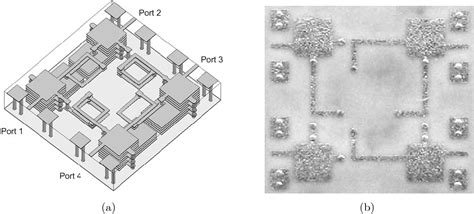 Figure 1 From A Miniature Lumped Element Ltcc Quadrature Hybrid Coupler