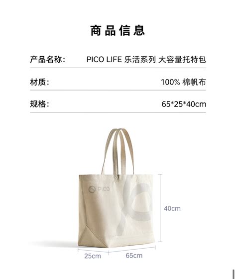 Pico Life 乐活系列——大容量托特包 Vr游戏网