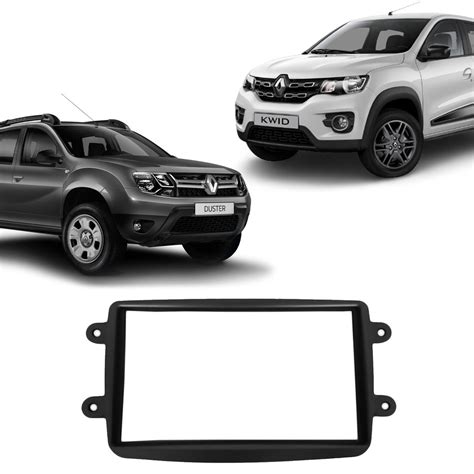 Moldura 2 Din Renault Duster Sandero Logan New Logan New Sandero New Duster Captur